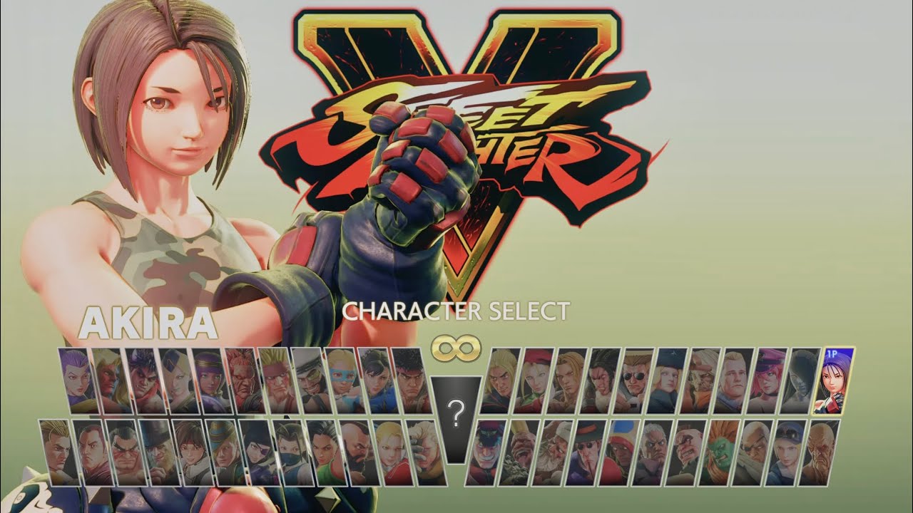 Street Fighter 5 Champion Edition - Akira Arcade Mode (SF5 Path) - YouTube