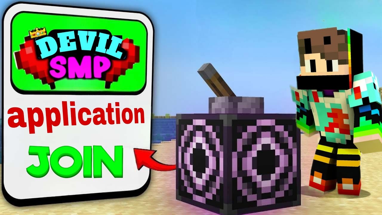 BEST APPLICATION FOR DEVIL SMP FT-@unique_gamer62 @samboii267 - YouTube