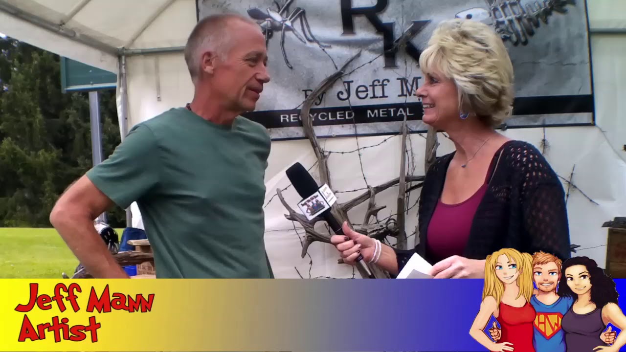 Artist Jeff Man interview on the Hangin With Web Show with Allyson ...