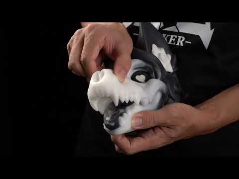 Inside the Mouth Design of 1471-Skulldog | Fantasy Creature Silicone Art