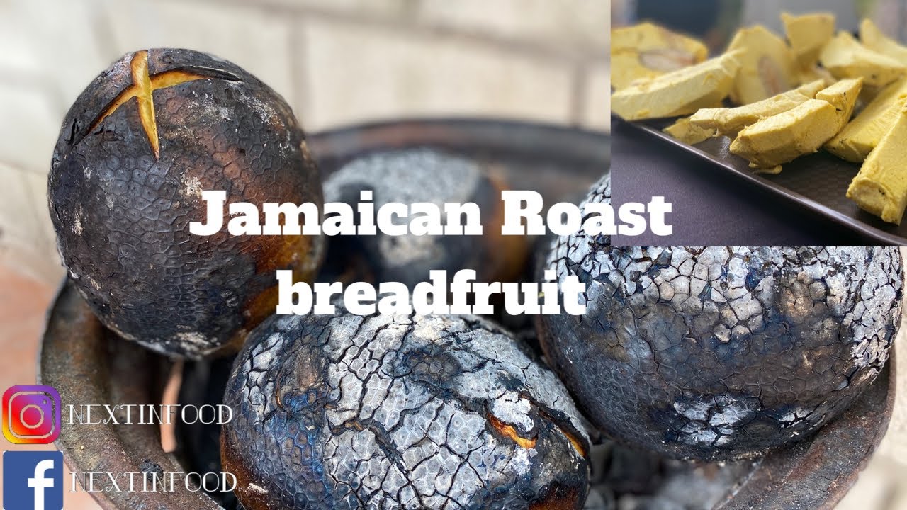 Jamaican Roast Breadfruit - YouTube