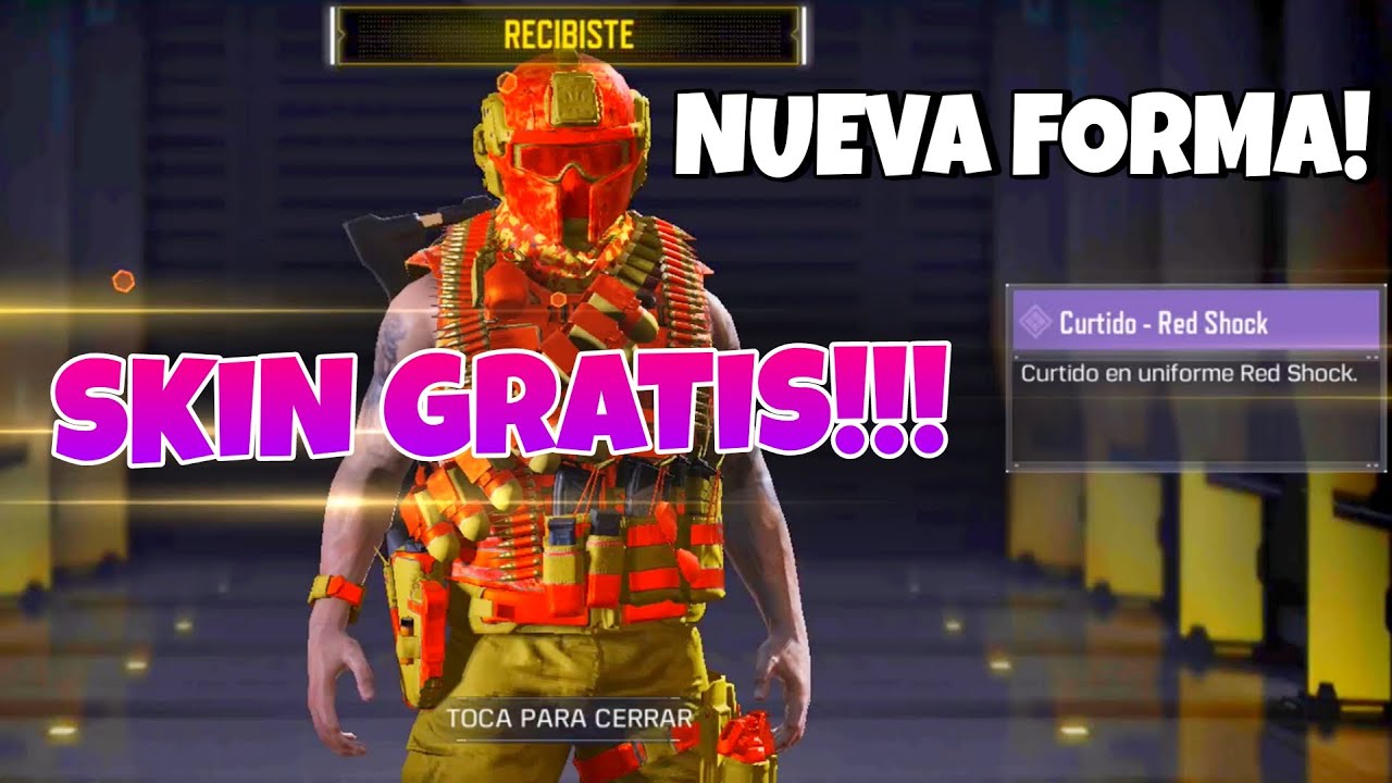 CODIGO DE SKIN GRATIS!! EASTER EGG NUEVO! COD MOBILE - YouTube