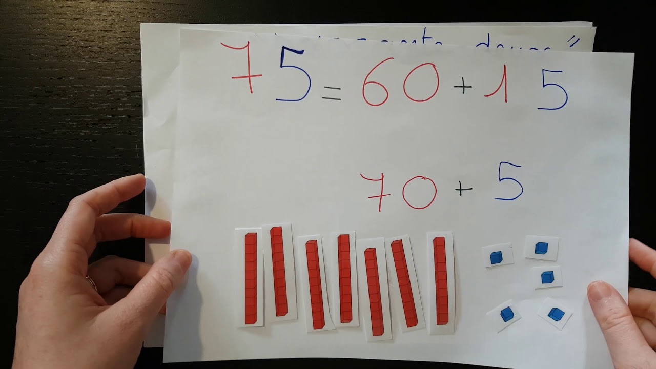 Mathématique : Les nombres de 60 à 79 - YouTube