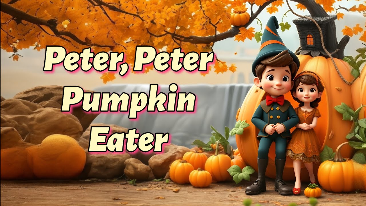 Peter, Peter Pumpkin Eater Poem Song With Lyrics - YouTube