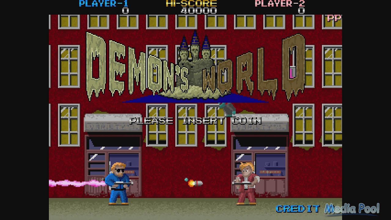 Demon's World (Arcade) Playthrough longplay retro video game - YouTube