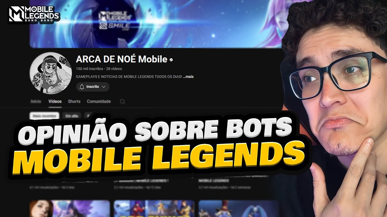 REACT: BOTS , A VERDADE QUE OS YOUTUBERS E A MOOTON TEM MEDO DE TE MOSTRAR! | Mobile Legends ...