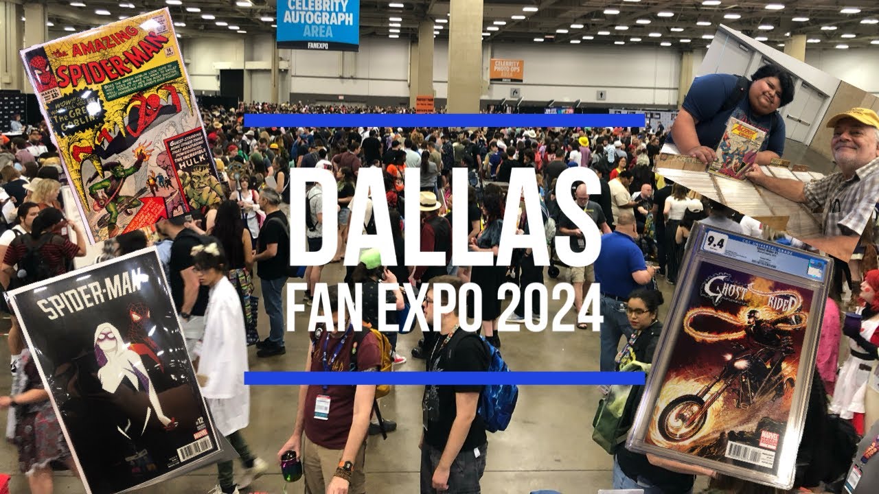 Dallas Fan Expo 2024 Recap - YouTube