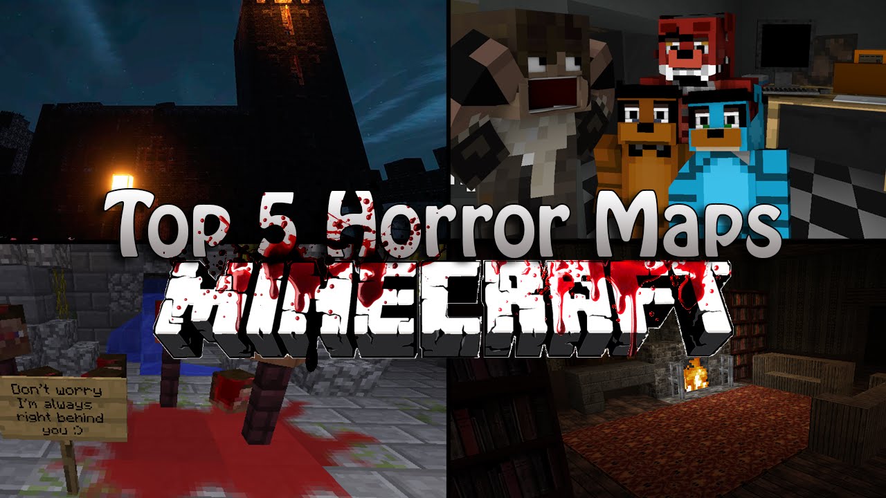 Minecraft Top 5 Horror Maps | MINECRAFT'S SCARIEST MAPS! - YouTube