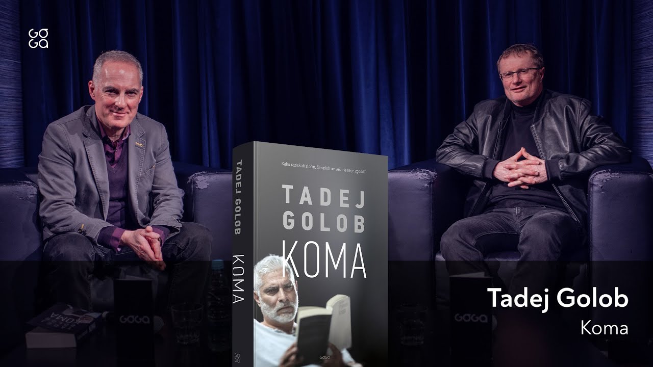 Tadej Golob in Igor E. Bergant o knjigi Koma - YouTube
