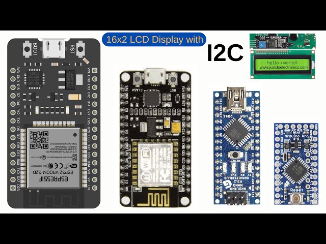 Using A 16x2 I2c Lcd Display With Esp32 Electronicslabcom How To Use 3607