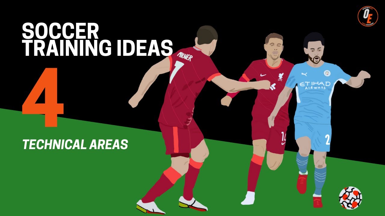 Soccer Training Ideas | Four Technical Areas That You Can Train - YouTube