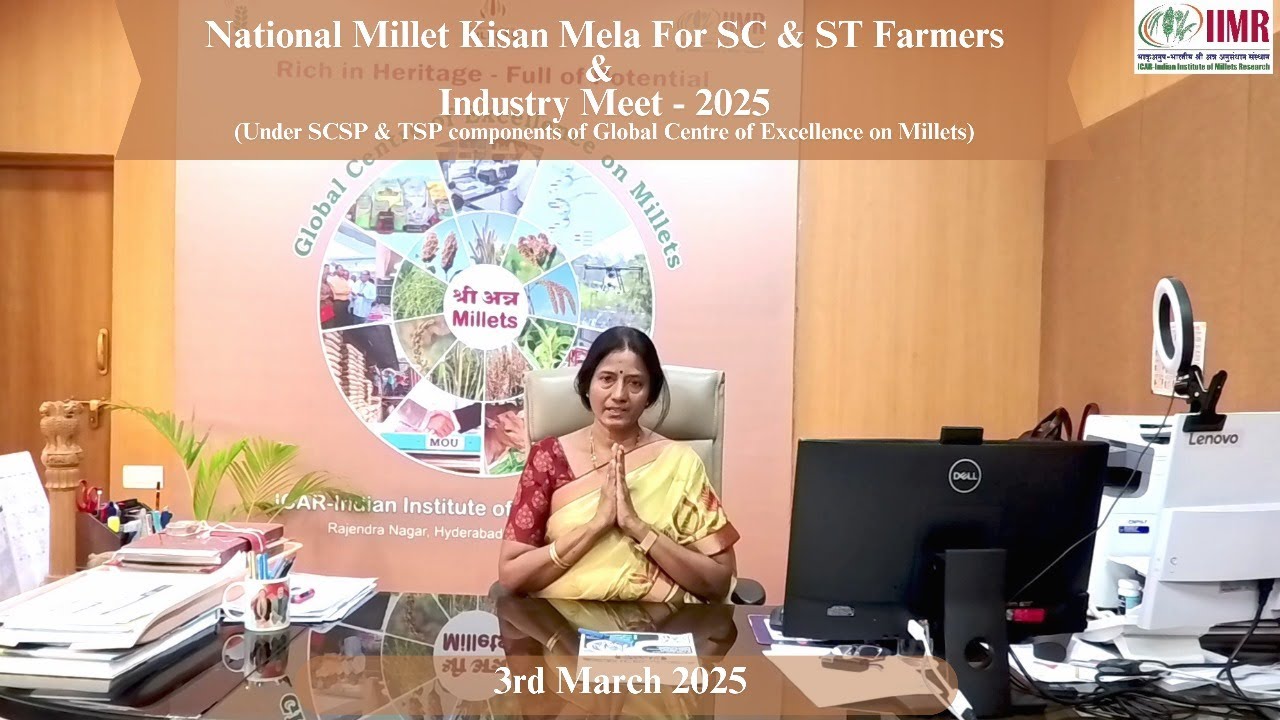 INVITATION :National Millet Kisan Mela For SC & ST Farmers & Industry ...