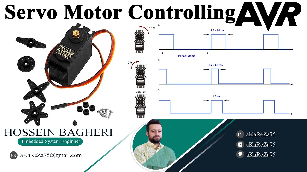 aKaReZa 108 - AVR, Servo Motor - YouTube