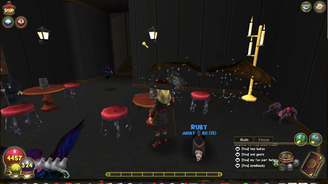 Wizard101 Marleybone House Tour - YouTube