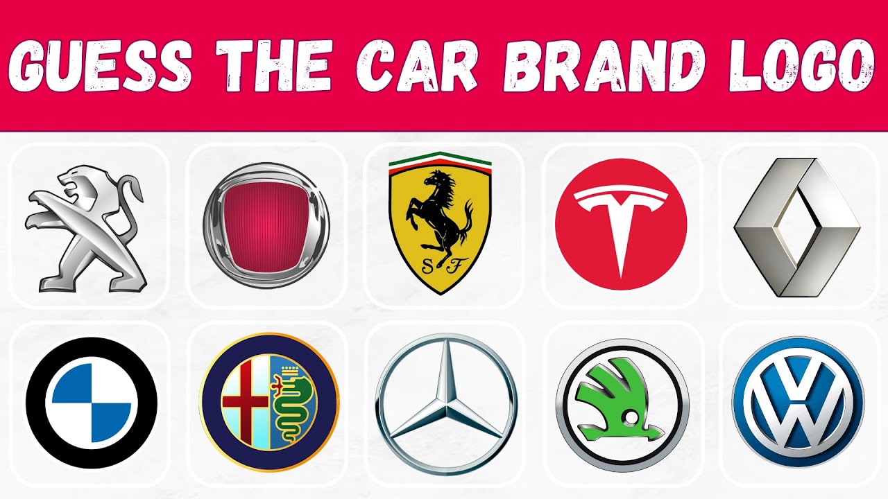 Guess the Car Brand Logo Challenge for Kids! 🚗 - YouTube