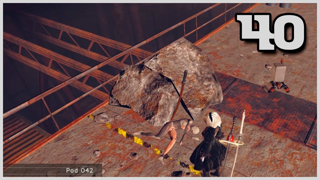 RECUERDO DE 11B - NieR: Automata #41 | Gameplay en Español - YouTube