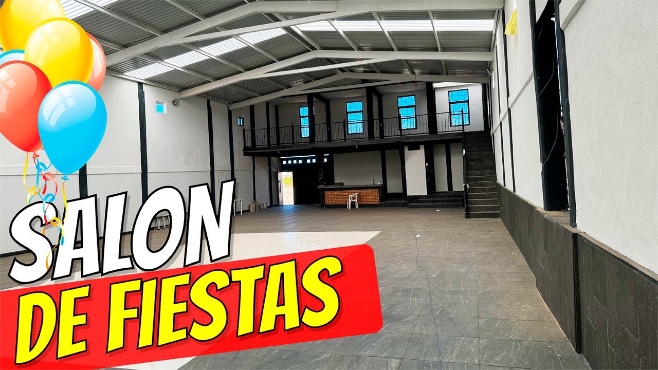🥂SALON PARA EVENTOS. 🎂 [EN VENTA] 🎂 San Juan del Río, Qro. - YouTube