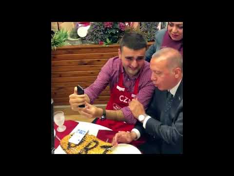 Cheff CnzBurak | Hosting Turkish President Recep Tayyip Erdogan #cznburak #shorts