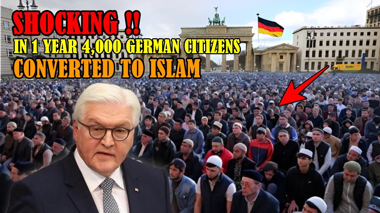 MOST POPULAR !!ISLAM IS VERY DEVELOPED 4000 GERMANS CONVERTED TO ISLAM ...