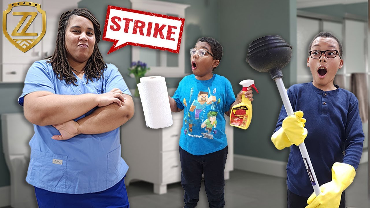Mom Goes On STRIKE! When Tired of Cleaning Up Behind Family GOES WRONG ...
