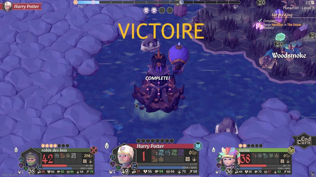 For the King (game PC) FR saison 1 part 27 (completed) Victoire Vexor ...