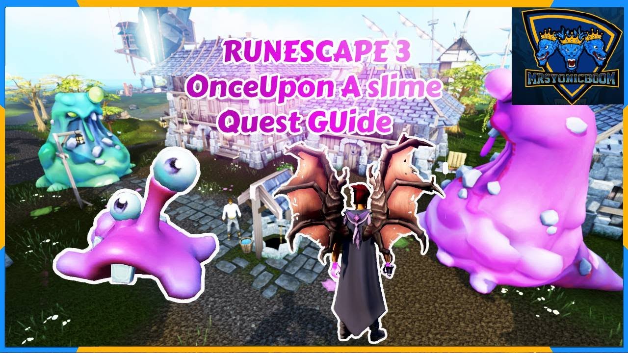 Runescape 3 - Once upon a Slime quest guide [With commentary] - YouTube