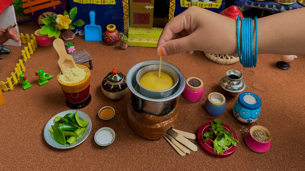 Miniature Khaman Dhokla Recipe l Soft And Spongy Dhokla l Miniature ...