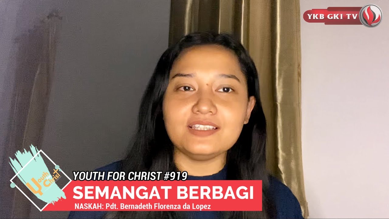 YOUTH FOR CHRIST 919 - SEMANGAT BERBAGI - YouTube