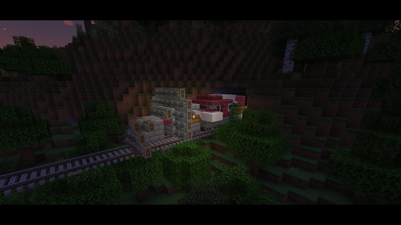 Minecraft Drill train - YouTube