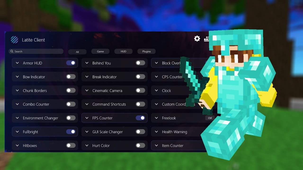 Playing Hive Bedwars With LATITE CLIENT (Minecraft Bedrock Client ...