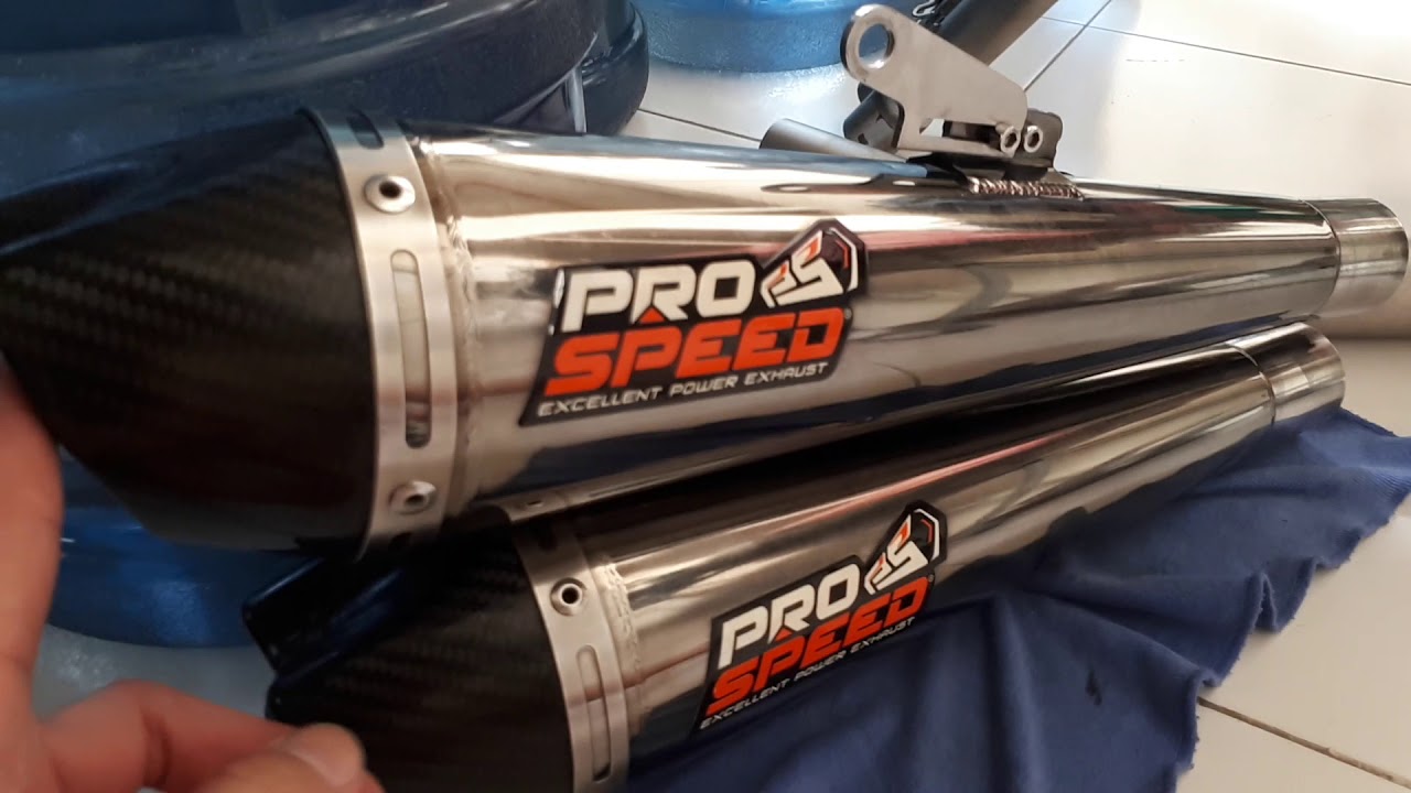 For Sale : Knalpot Prospeed mf dual series black chrome untuk moge ...