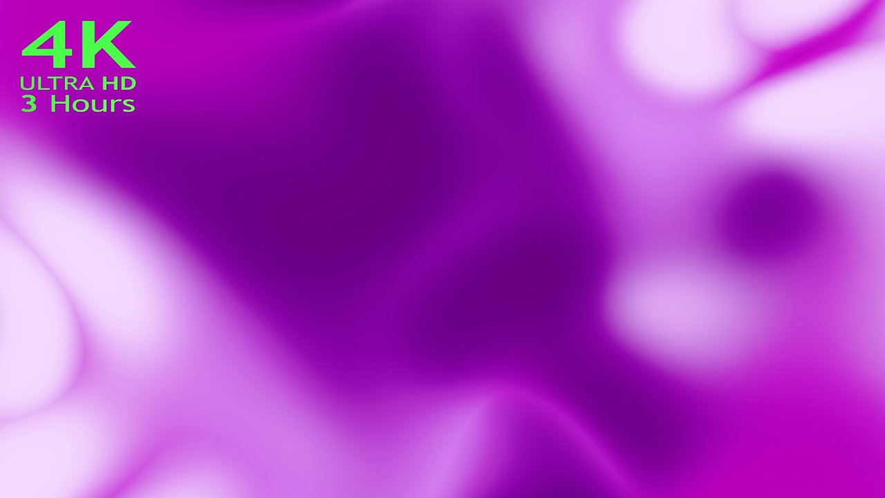 Liquid Dreamlights: Amethyst Flow | 3-Hour 4K Hypnotic Screensaver ...