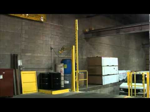 Wildeck EdgeGard Straight-Rail Dock Gate - YouTube