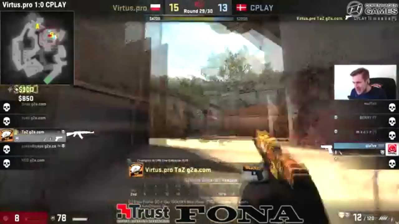 TaZ vs CPLAY | clutch 1 vs 3 @ Copenhagen Games 2015 - YouTube