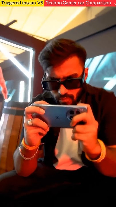 triggered insaan VS techno gamerz car comparison #shorts #ytshorts #triggeredinsaan # ...