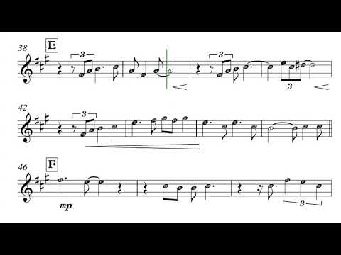 #3 Easy Saxophone "Georgia on my mind" for Tenor Saxophone with ...