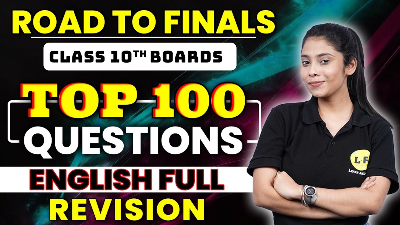 Class 10 English Most Important Questions 2023 | Top 100 Important ...
