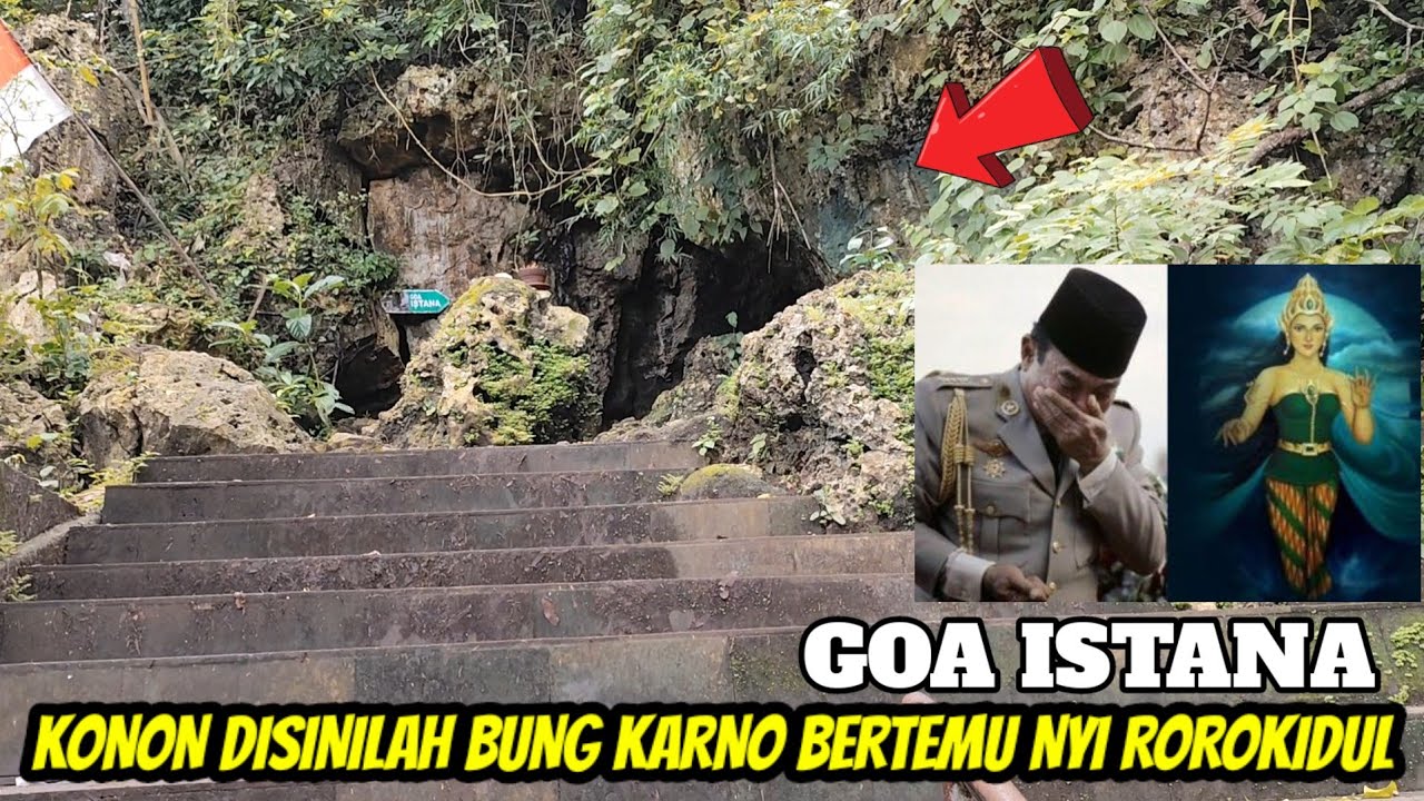 goa istana alas purwo tempat PAK SUKARNO bertemu NYI RORO KIDUL - YouTube