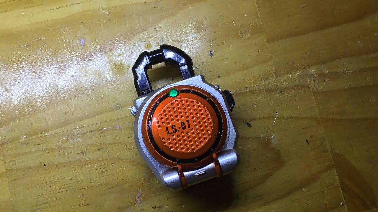 Review Gashapon Orange Lockseed - YouTube