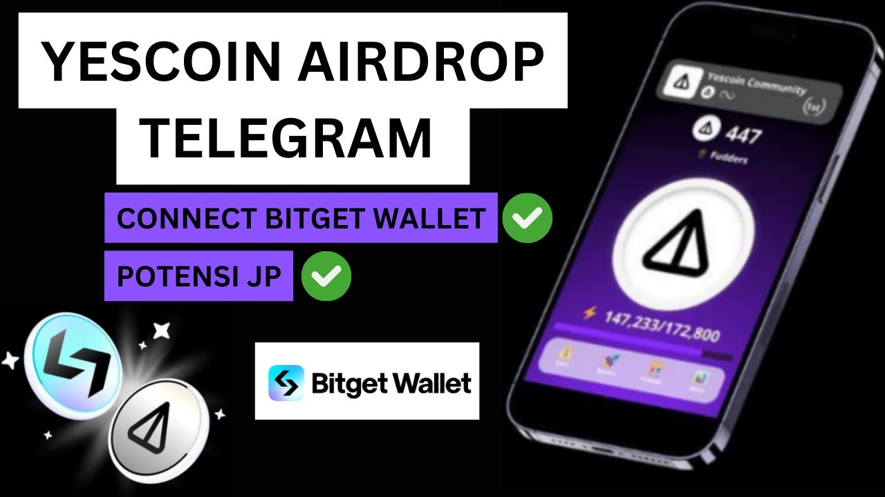 Yescoin Airdrop Telegram Tap Layar Connect Bitget - YouTube