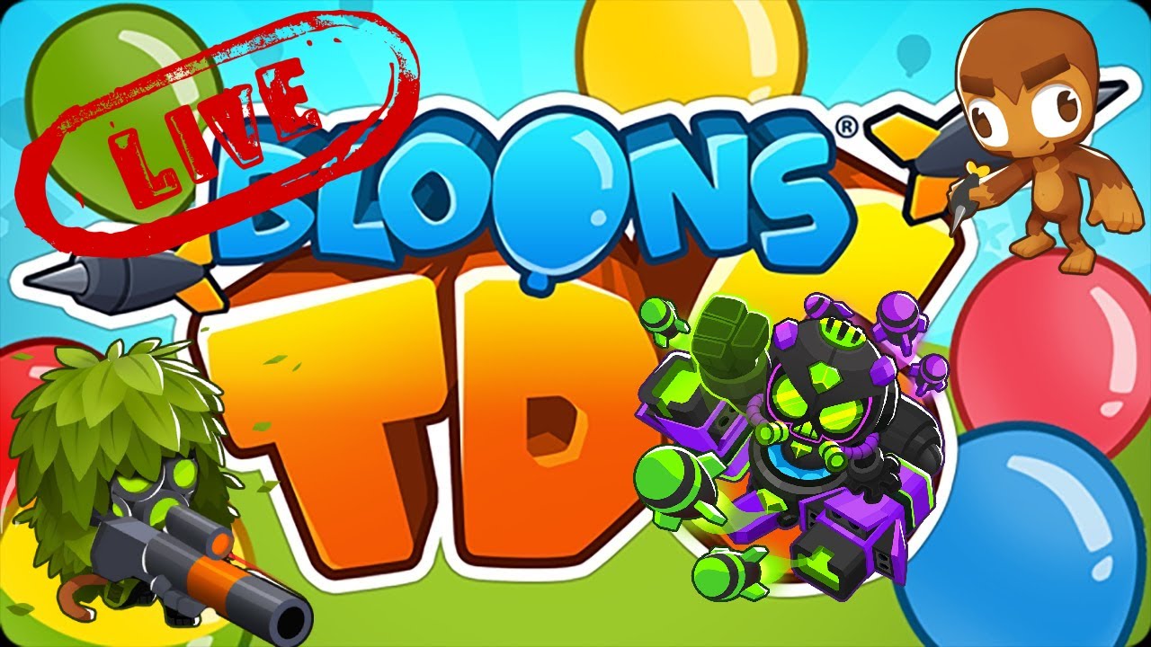 Late night Bloons stream! Come hang out!! (Bloons TD6) - YouTube