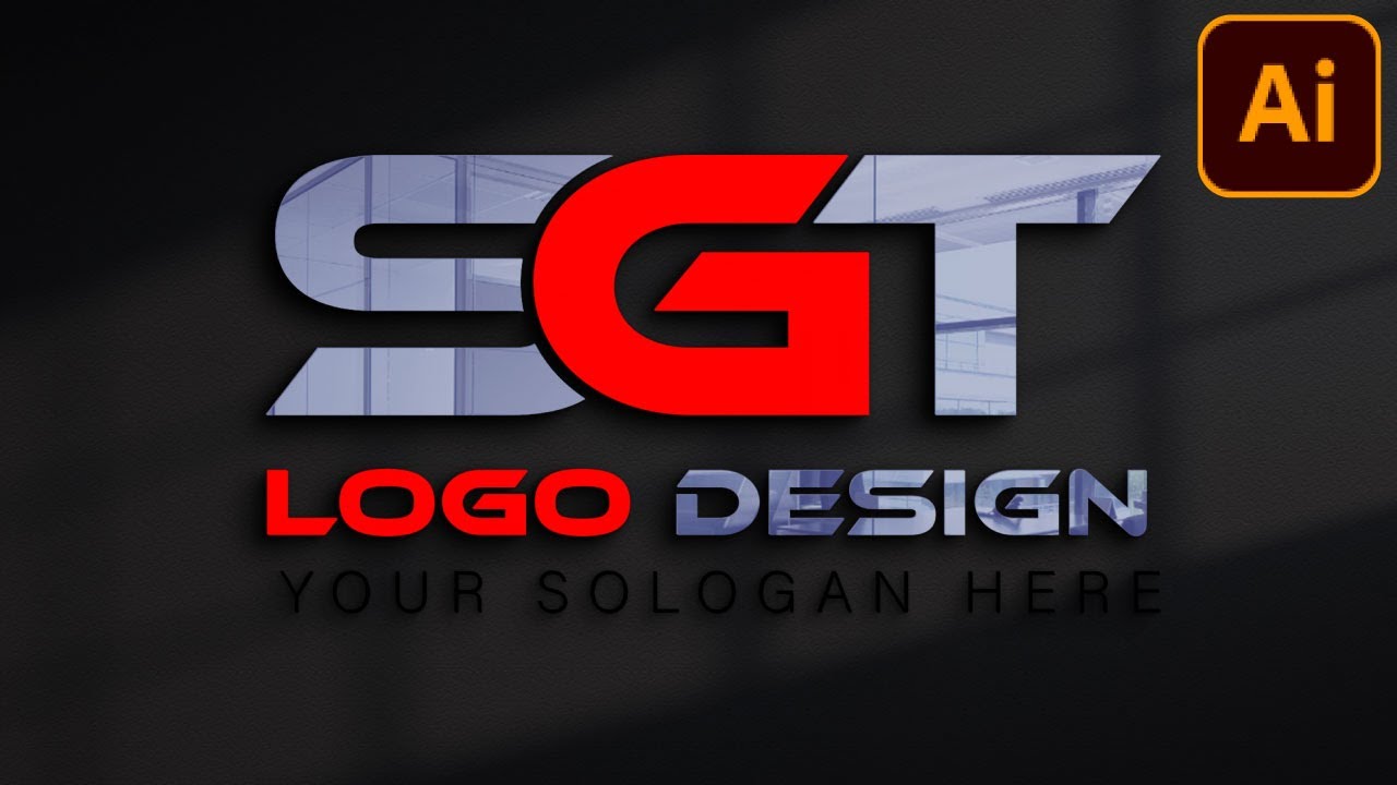 Logo Design - Illustrator Logo Design Tutorial Adobe Illustrator CC SGT ...
