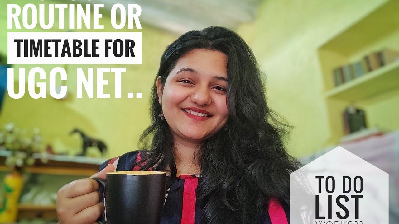 My Daily Routine Or Time table for UGC NET 2022 | | English Literature ...