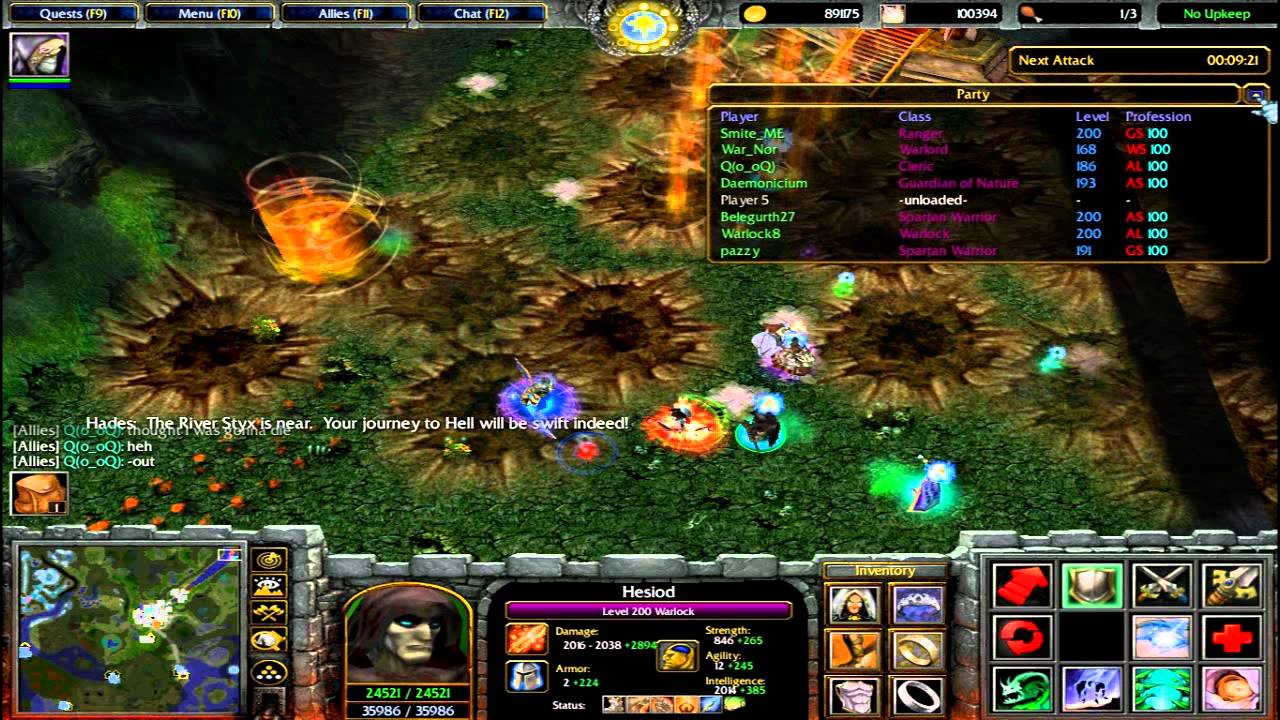 WC3 TBR HYP RUN - With My Warlock - YouTube