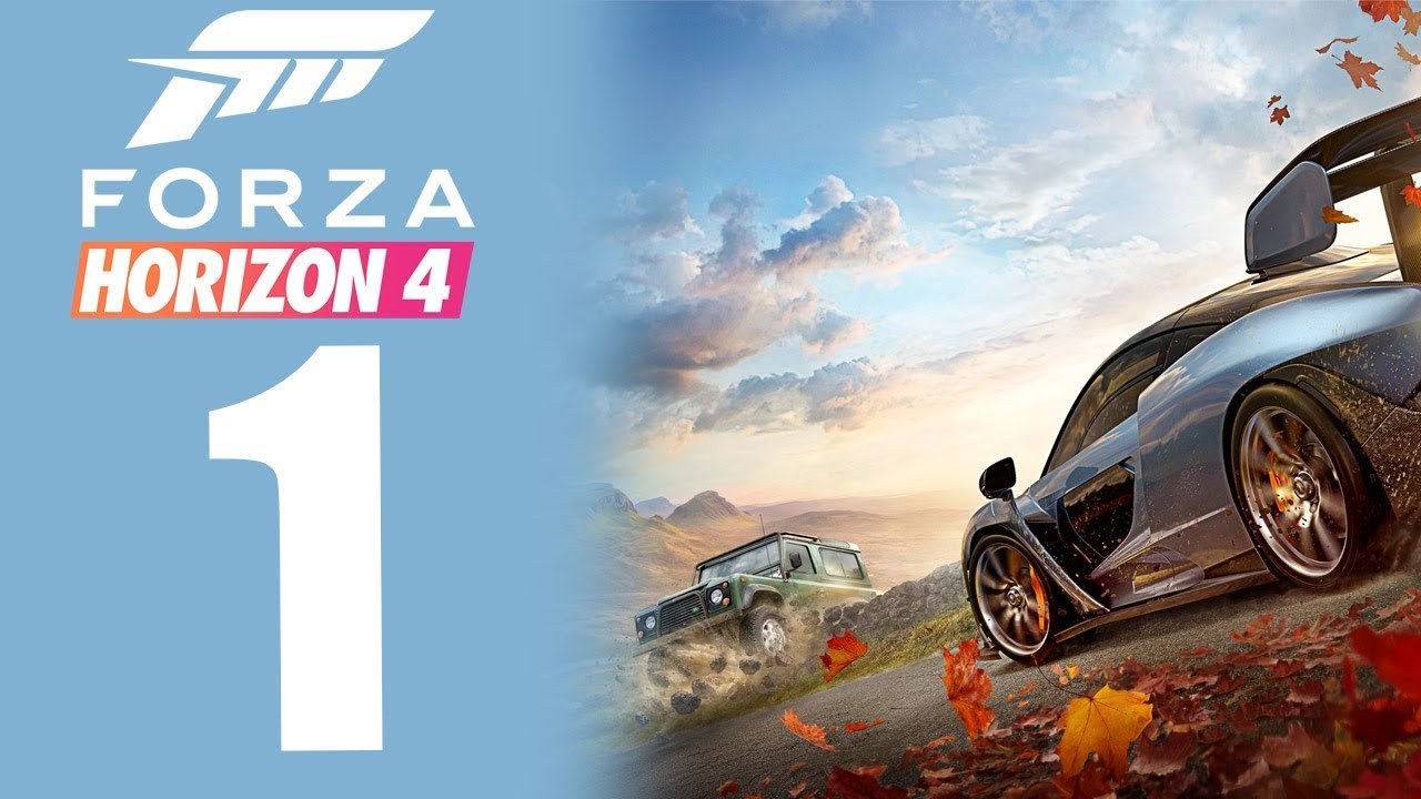 Forza Horizon 4 playthrough pt1 - 4 Seasons in the UK - YouTube