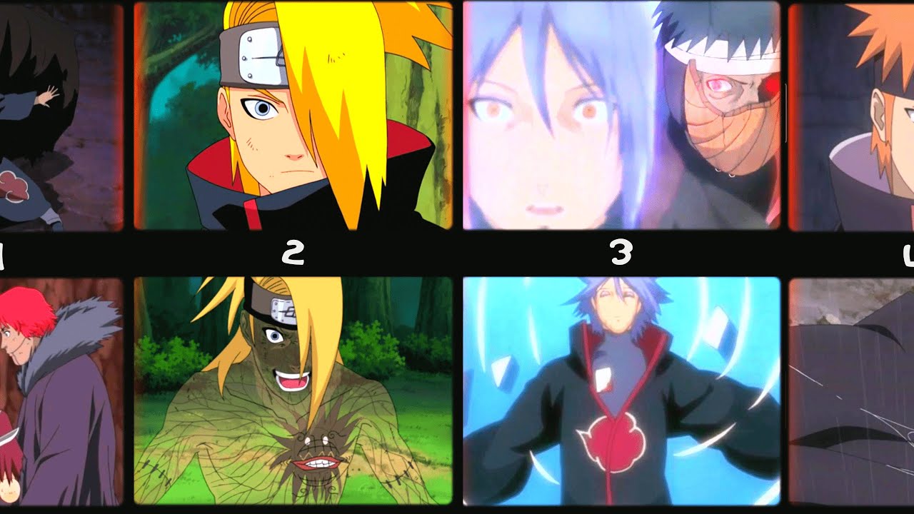 TOP sad Akatsuki's death | Naruto vs - YouTube