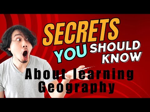 SECRETS ON HOW TO LEARN GEOGRAPHY AHEAD OF YOU TEACHER. - YouTube