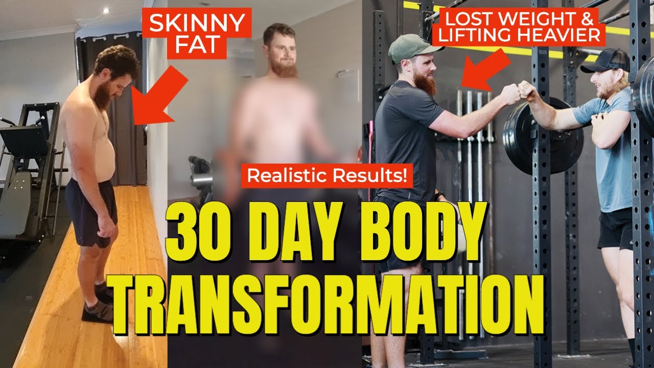 My best friends 30 day body transformation - Realistic results! - YouTube