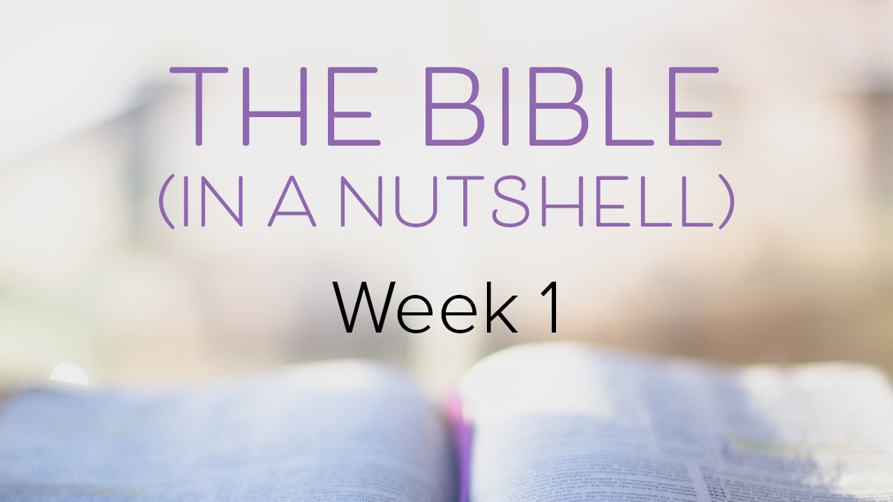 The Bible (In a Nutshell) Week 1 - Gospels, Those books about Jesus ...