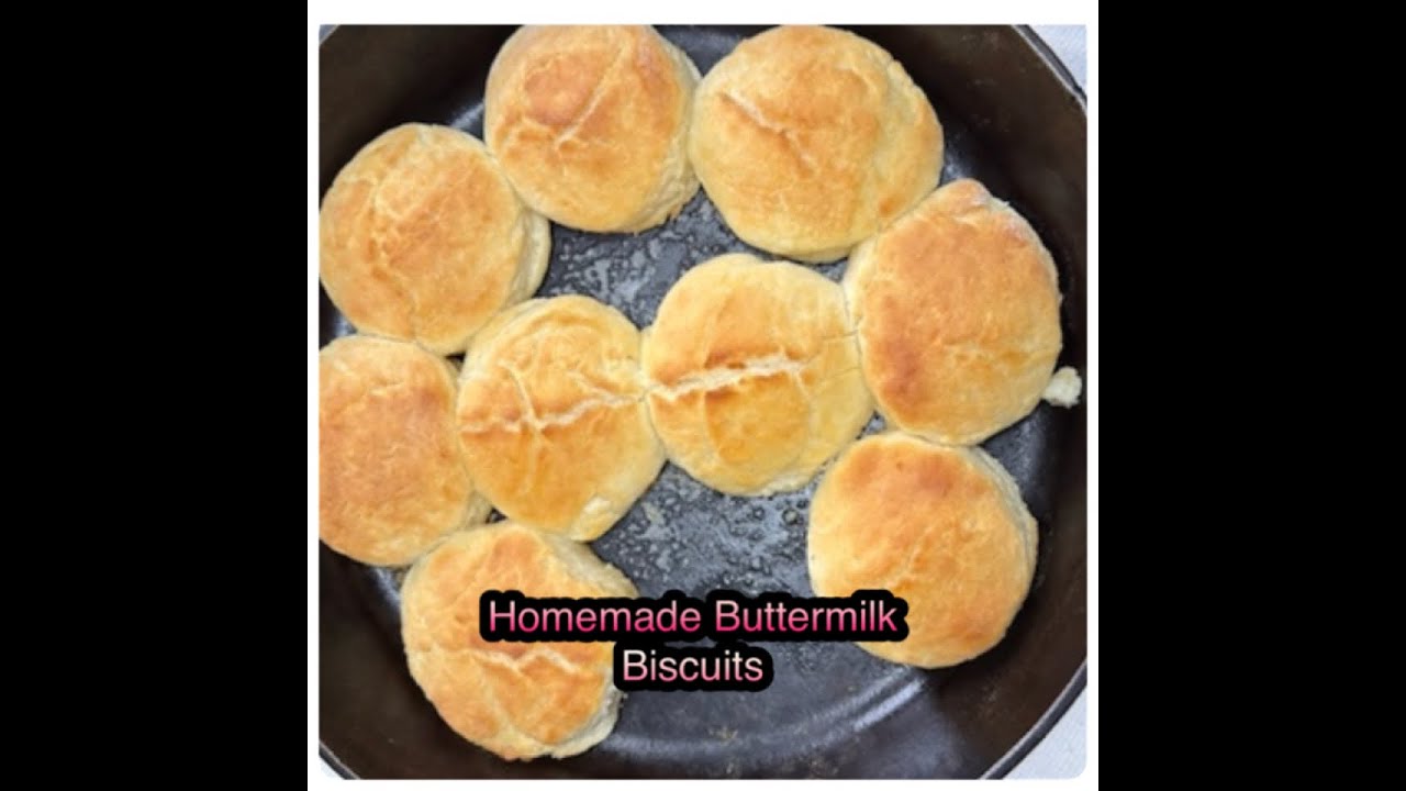 Homemade Buttermilk Biscuits 4 Ingredients!!!! Fluffy, No Fuss or Fail ...